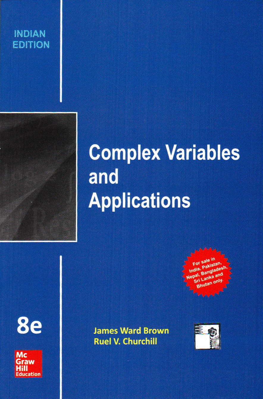 Complex Variables And Applications 8th Edition James Ward Brown Ruel Complex Variables And Applications 8th Edition James Ward Brown Ruel